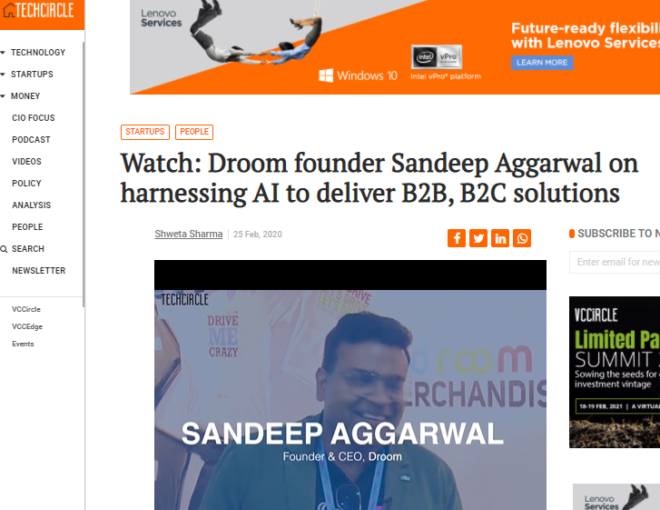 Sandeep Aggarwal - Founder of ShopClues & Droom